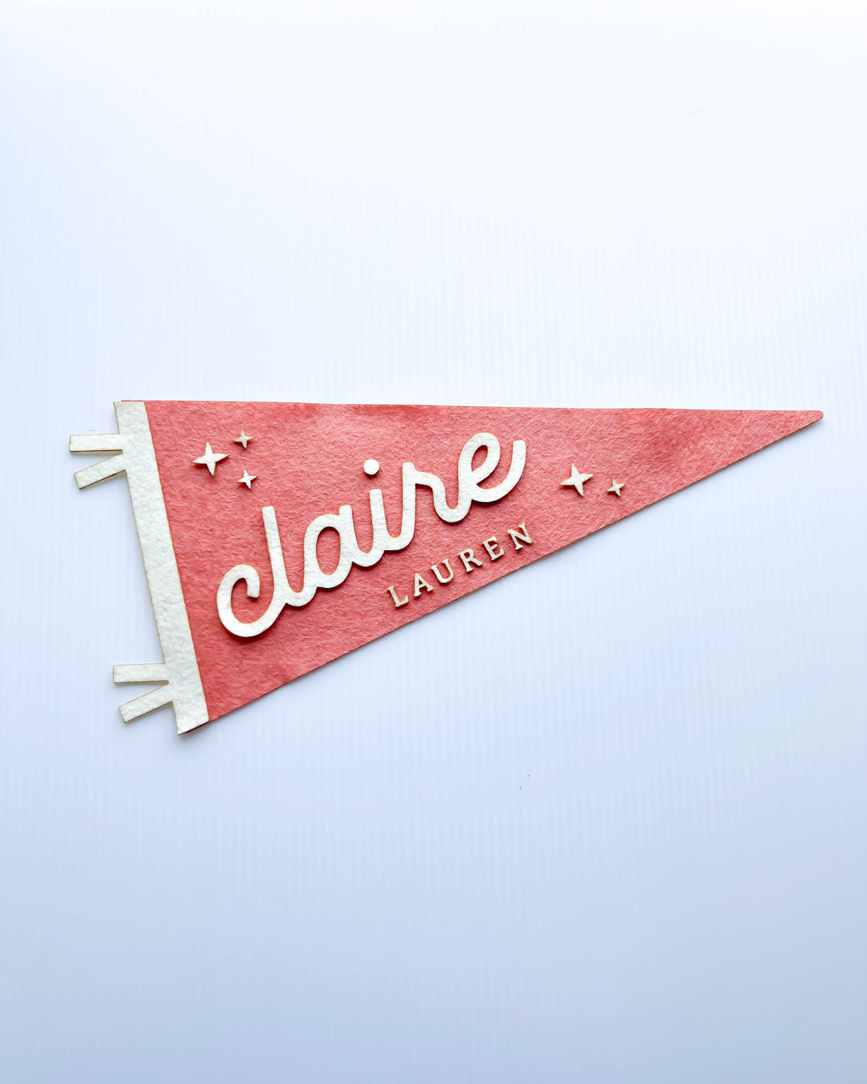 Felt Pennant Flag Name – Haven Print Co.