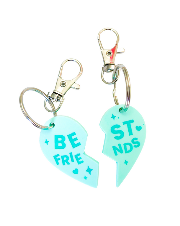 Best Friends Keychain – Haven Print Co.
