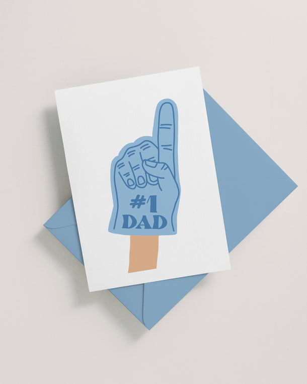 #1 Dad Father's Day Card – Haven Print Co.