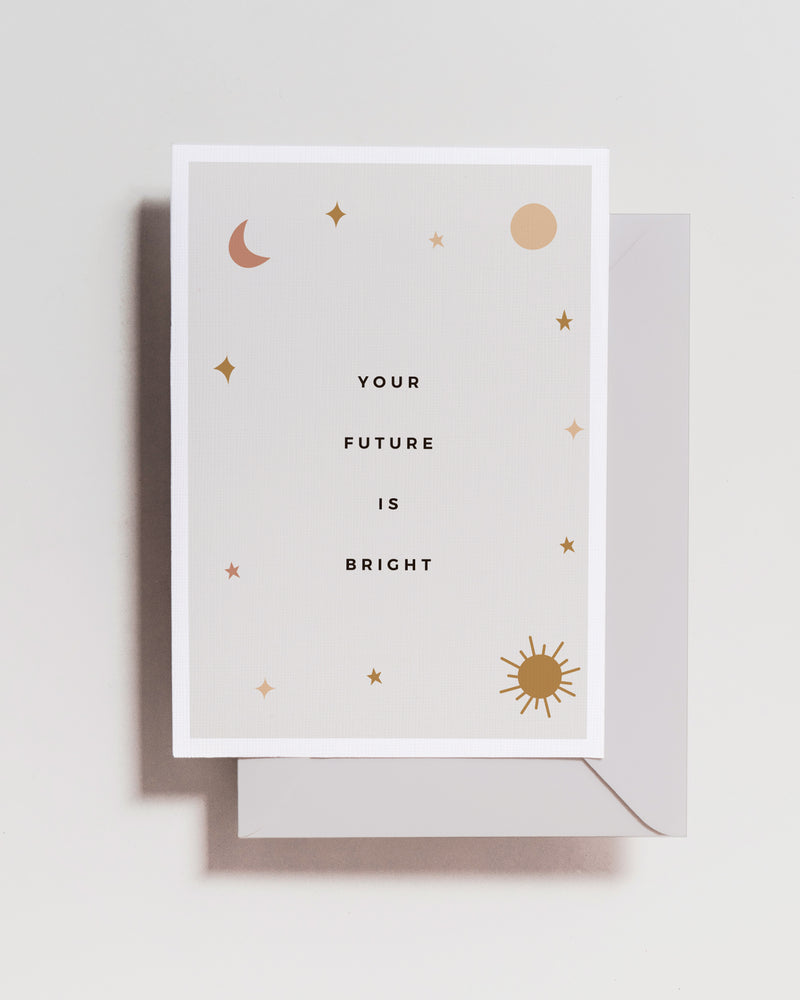 Graduation Bright Future Card – Haven Print Co.