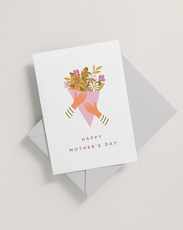 Mom Flowers Card – Haven Print Co.